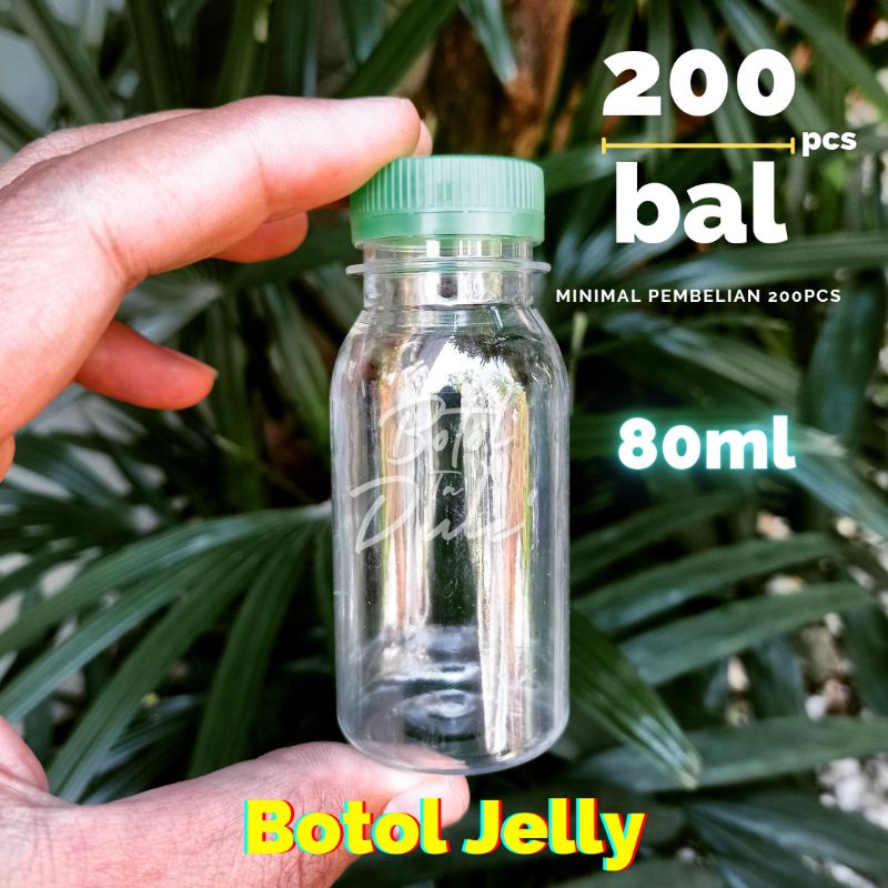Jual Botol Plastik Jelly 80ml / Botol Jelly 80ml / Botol Zam Zam 80ml ...