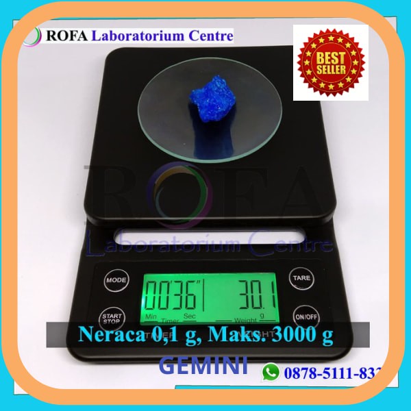 Jual Neraca Analitik / TImbangan Digital 01 Gram Kapasitas 3000 Gram ...