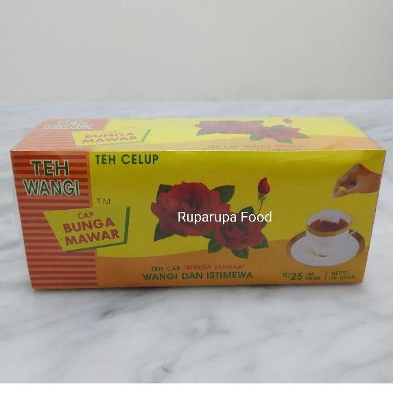 Jual Teh Celup Cap Bunga Mawar | Shopee Indonesia
