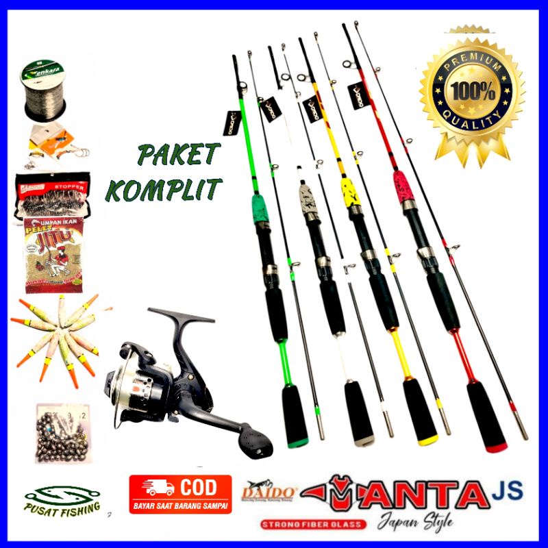 Jual SET DAIDO Pancing 16 Kg Joran Laut Japan Style HARGA GROSIR KOMPLIT | Shopee Indonesia