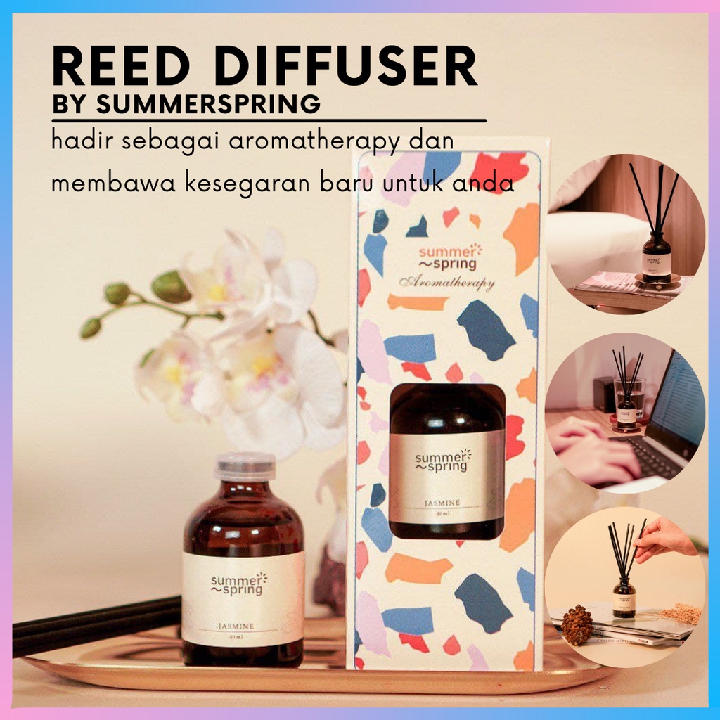 Jual Reed Diffuser Pengharum Ruangan | Hotel | SPA | Kamar Aromatherapy ...