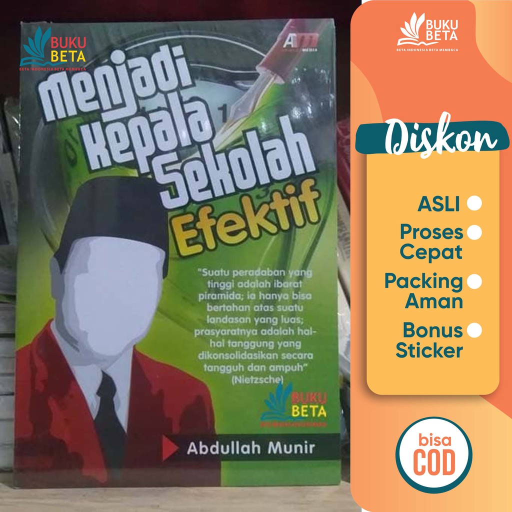 Jual Menjadi Kepala Sekolah Efektif - Abdullah Munir | Shopee Indonesia Jual Menjadi Kepala Sekolah Efektif - Abdullah Munir | Shopee Indonesia