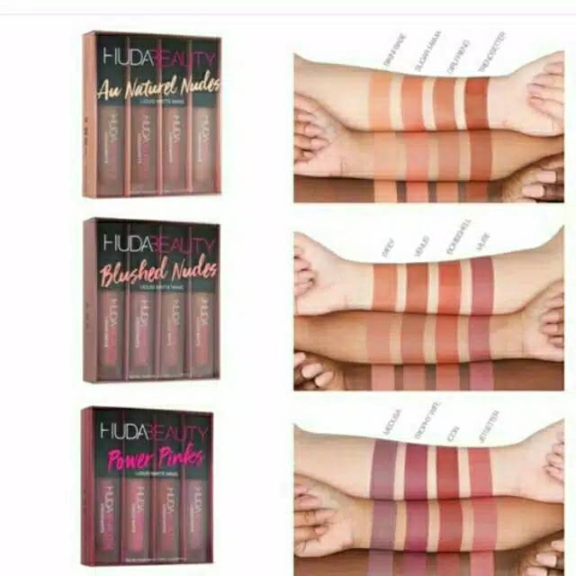 Jual HUDA BEAUTY MINI MATTE LIQUID lipcream | Shopee Indonesia