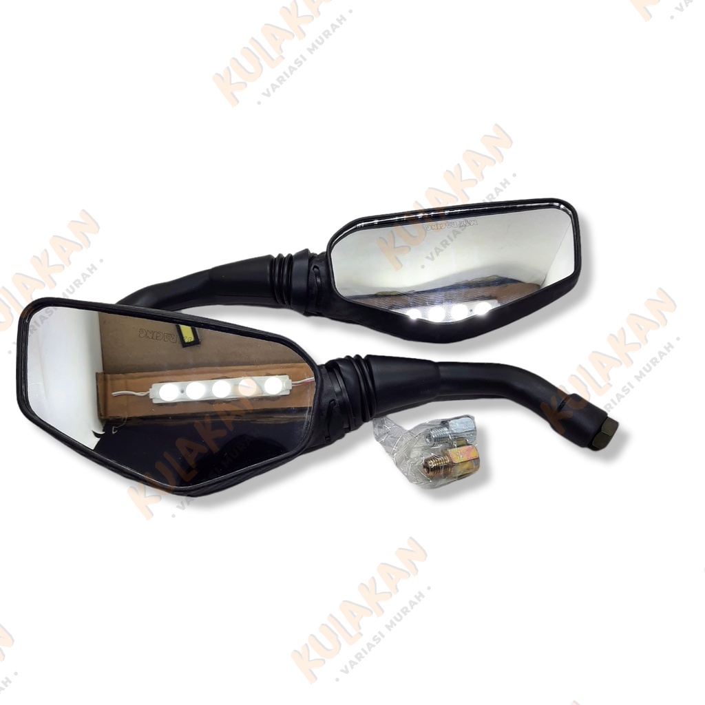 Jual Spion Motor Variasi Model Pulsar Motif Karbon Carbon Motor Yamaha ...