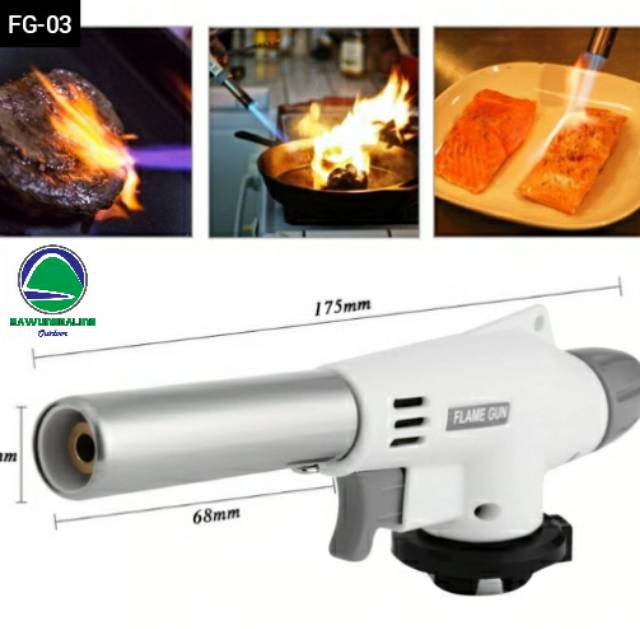 Jual Firetric Portable Torch / Flame Gun Electron strikesa light ...