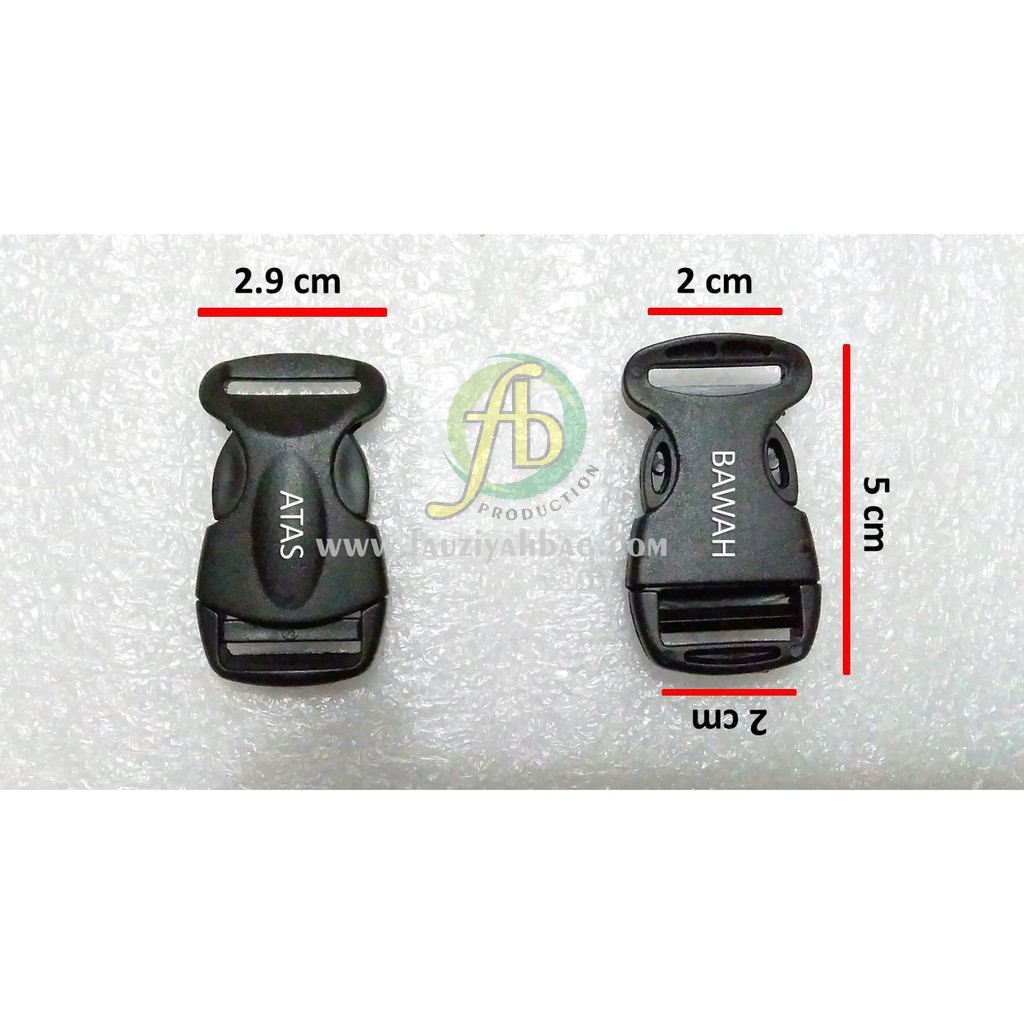 Jual Kunci/Ring Sodok-Polypropylene-Ceklekan-Aksesoris Tas 2 cm ...