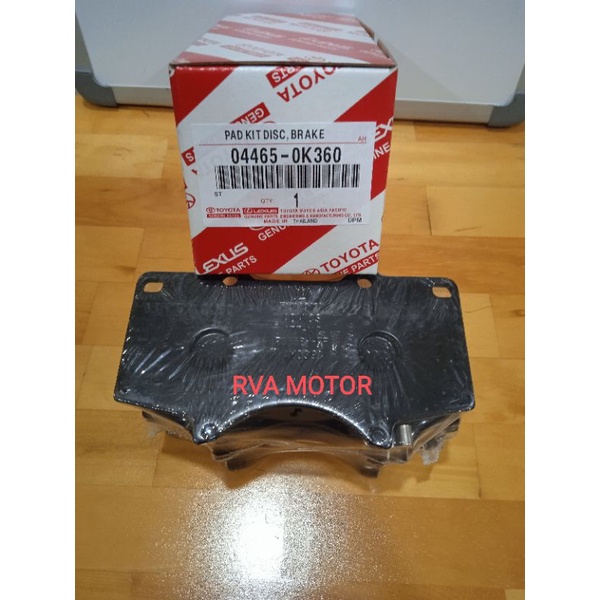 Jual BRAKE PAD HILUX REVO FORTUNER KAMPAS REM DEPAN HILUX REVO FORTUNER ...