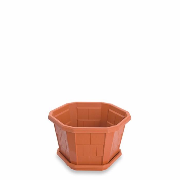 Jual Green Leaf Pot Bunga Kembang Lantai Lavine Segi Enam 6137 Tanaman ...