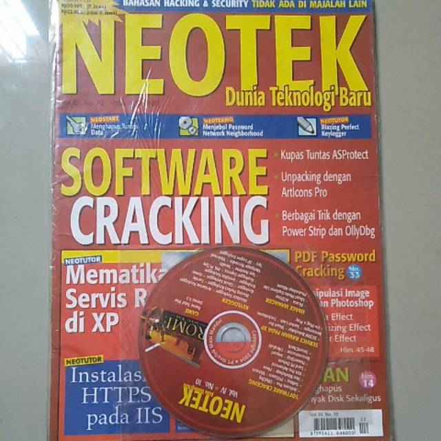 Jual Buku Neotek Software Cracking | Shopee Indonesia Jual Buku Neotek Software Cracking | Shopee Indonesia