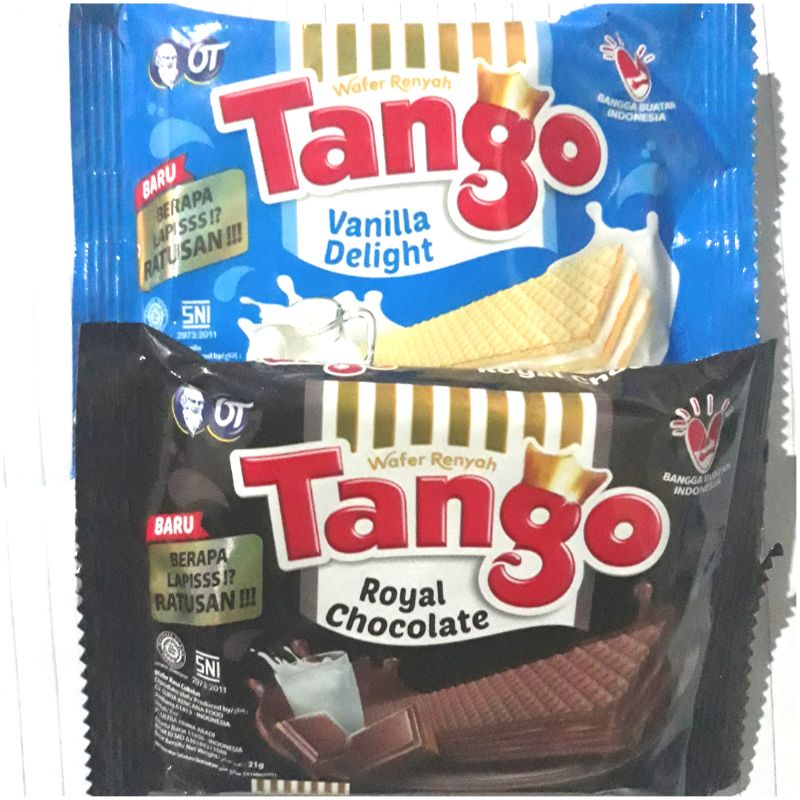 Jual Tanggo wafer renyah Tango Wafer 21gr Tango Mini Wafer Netto 21gram ...