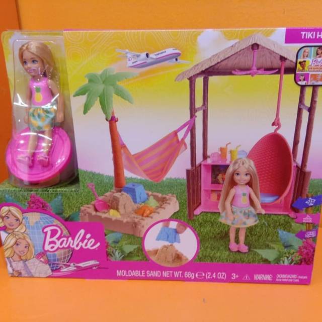 Jual Barbie tiki with moldable sand dreamhouse adventure | Shopee Indonesia