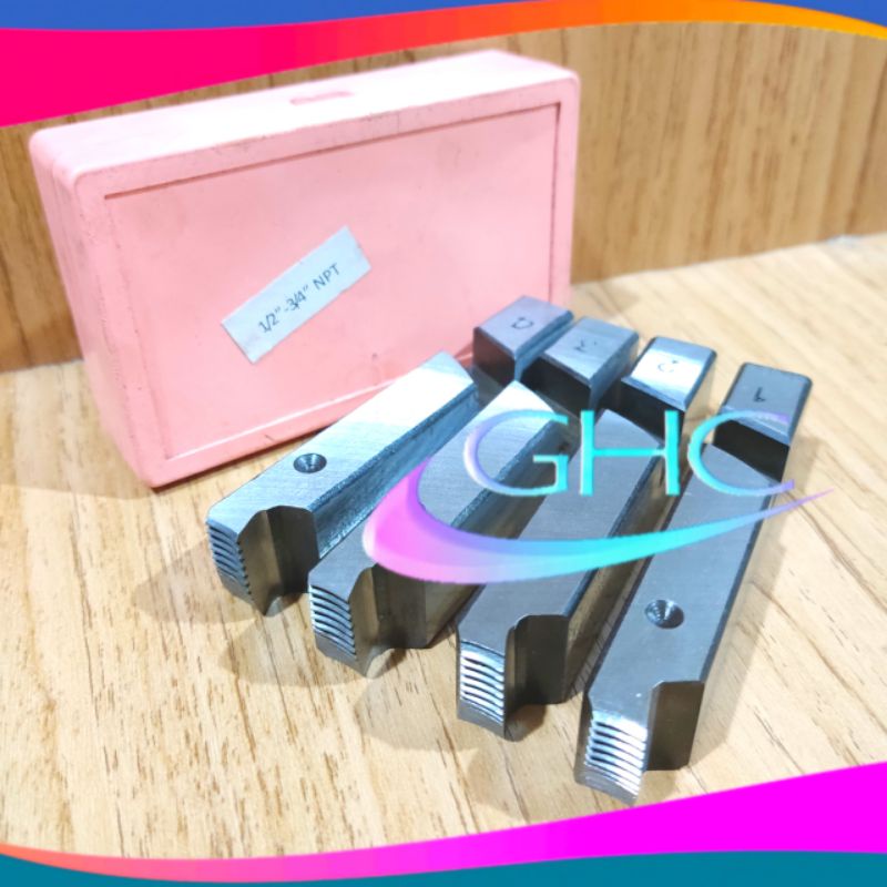 Jual Mata Senai Drat Pipa 1/2"-3/4" NPT Mata Snai 1/2 Inch 3/4 Inch NPT | Shopee Indonesia