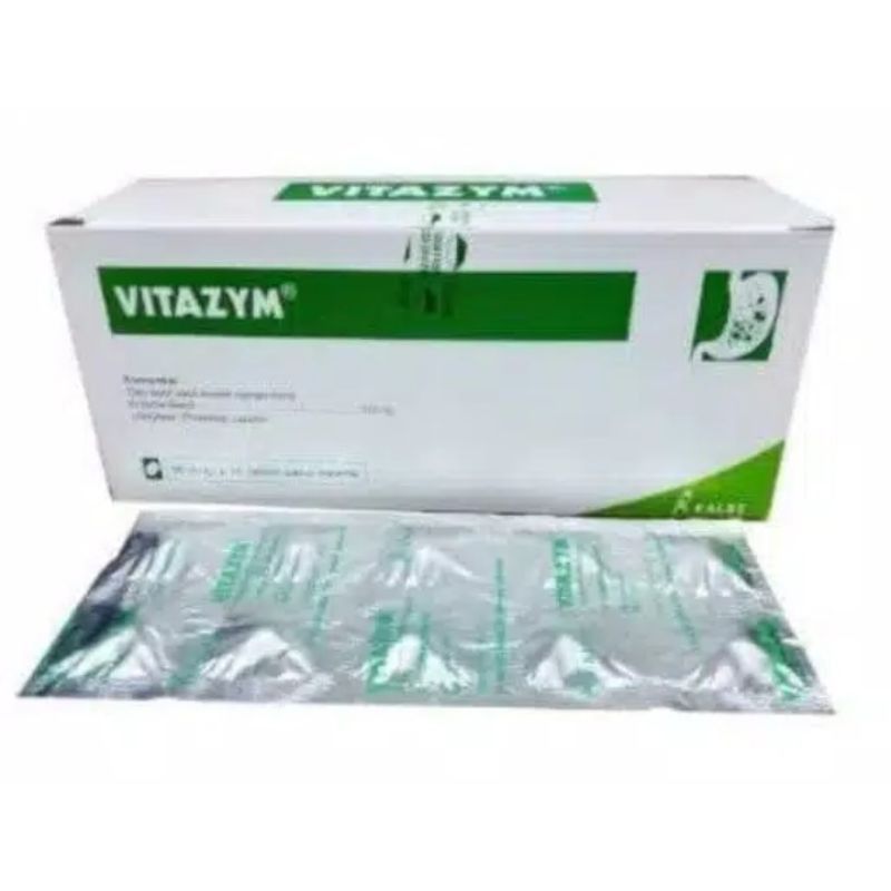 Jual Vitazym Box 100 tablet /untuk pencernaan | Shopee Indonesia