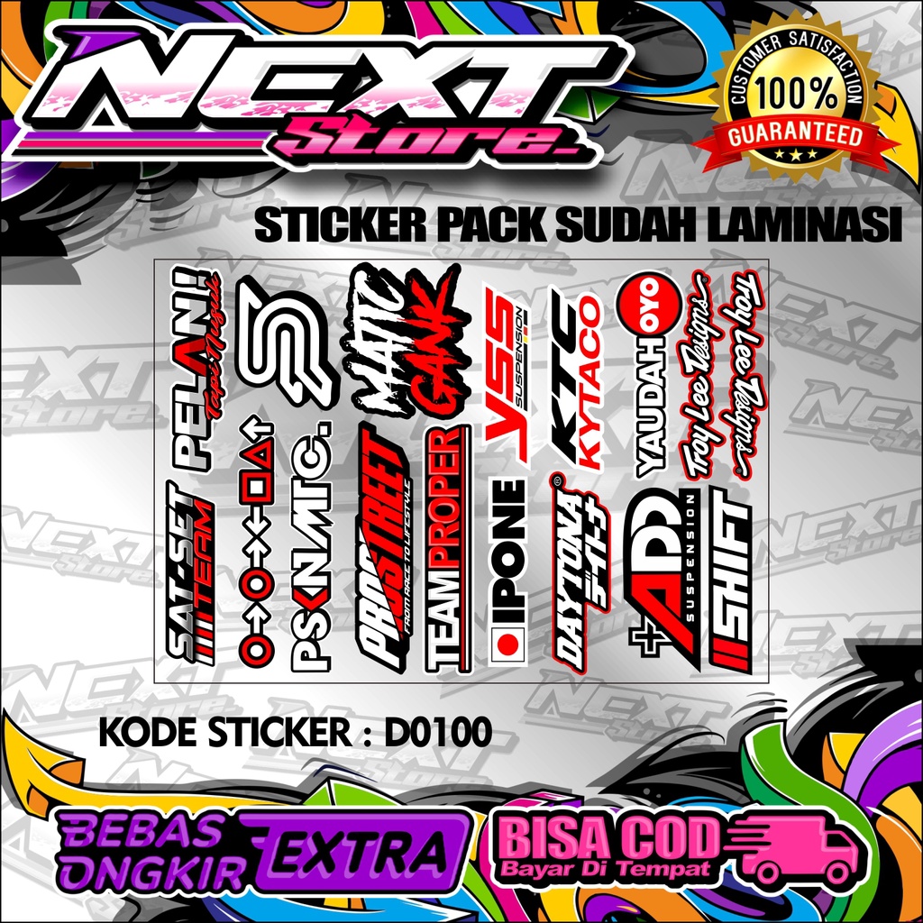 Jual STICKER PACK NGABERS STYLE HOLOGRAM VINYL KEKINIAN | Shopee Indonesia