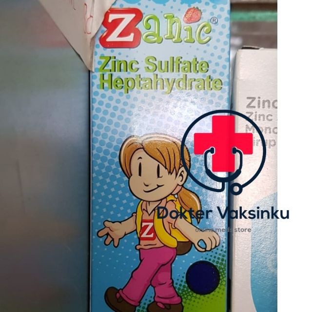 Jual Zinc/ Zink Zanic sirup 20mg/5ml | Shopee Indonesia