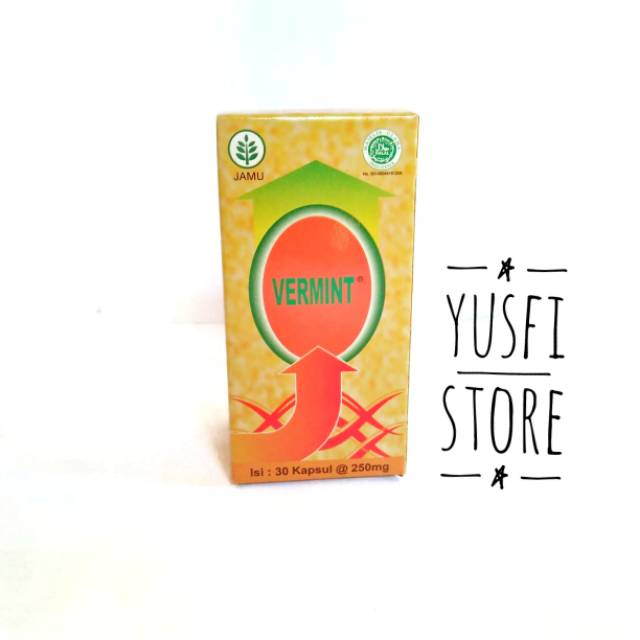 Jual Vermint isi 30 kapsul Obat Typhus / Tipus Tipes Obat Demam ...