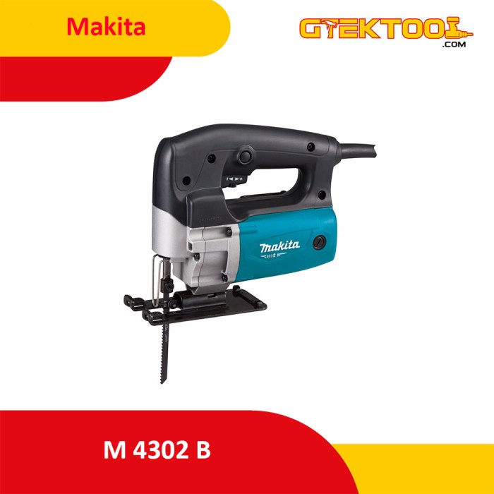 Jual Makita M4302B / M 4302 B Mesin Jigsaw Gergaji Ukir Kayu | Shopee ...