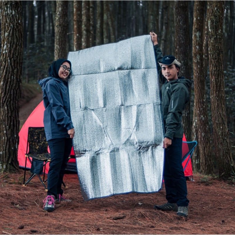 Jual Matras Foil Alumunium Big Size Matras Lipat Alas Tenda Camping ...