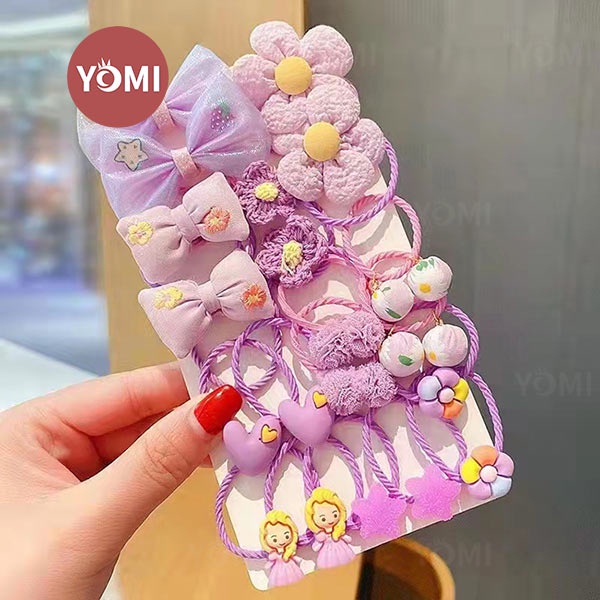 Jual YOMI- 20PCS IKAT RAMBUT ANAK KARAKTER / IKATAN RAMBUT KOREA ANAK ...