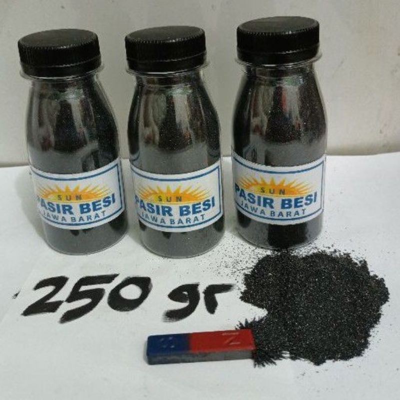 Jual Pasir besi untuk edukasi / serbuk besi 250 Gram | Shopee Indonesia