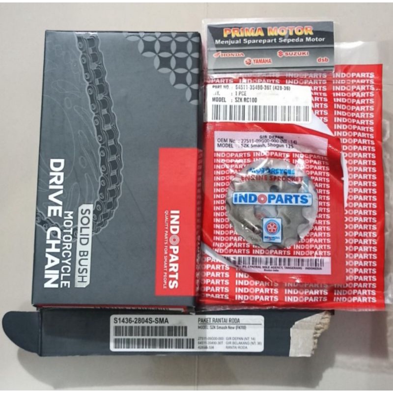 Jual GEAR SET SMASH NEW INDOPART GIR SET SMASH NEW INDOPARTS | Shopee ...