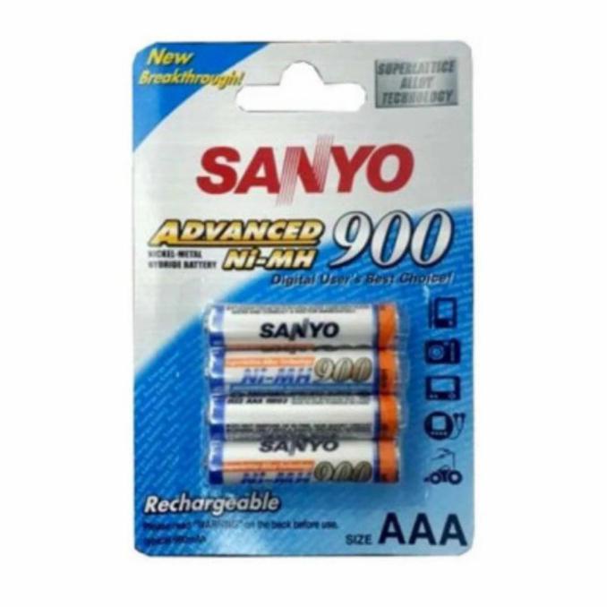 Jual Sanyo Aaa Battery ( 90Mah/4 Pcs) | Shopee Indonesia