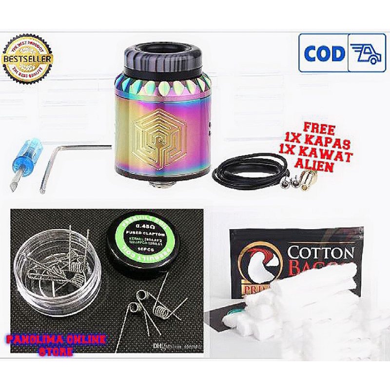 Jual RDA ARTHA V2 FREE KAPAS + COIL | Shopee Indonesia