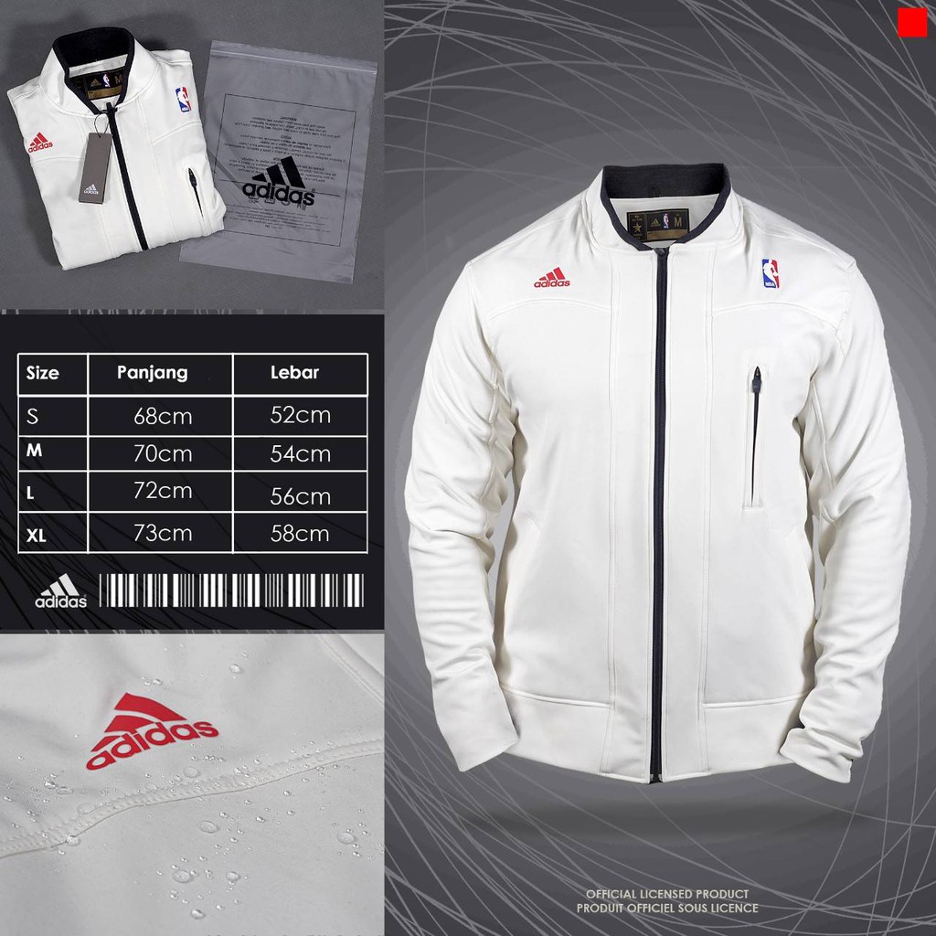 Jual ADIDAS NBA FULL-ZIPP JACKET | Shopee Indonesia
