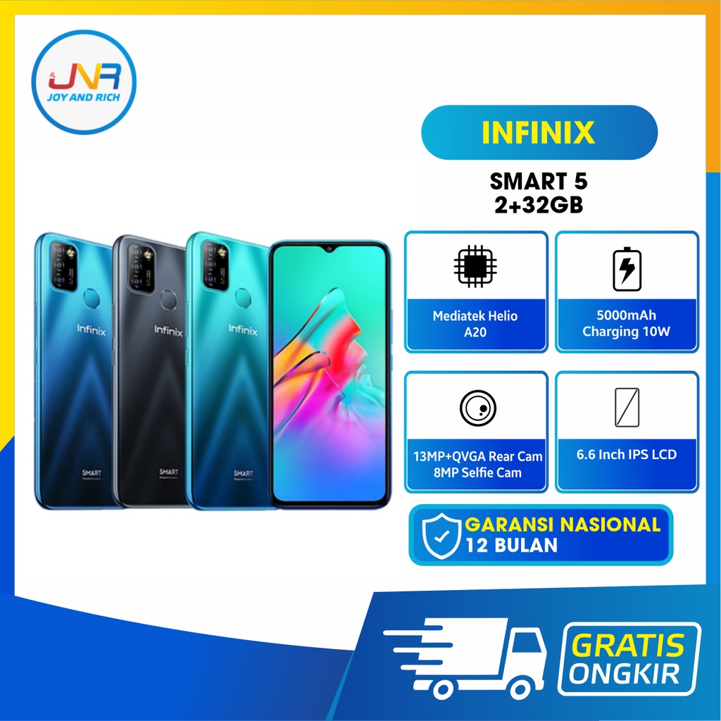 Jual HP INFINIX SMART 5 2021 2/32GB | Shopee Indonesia