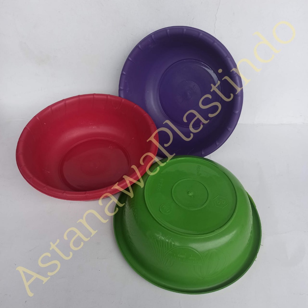 Jual Baskom motif buah waskom plastik warna 25 cm wadah serbaguna ...