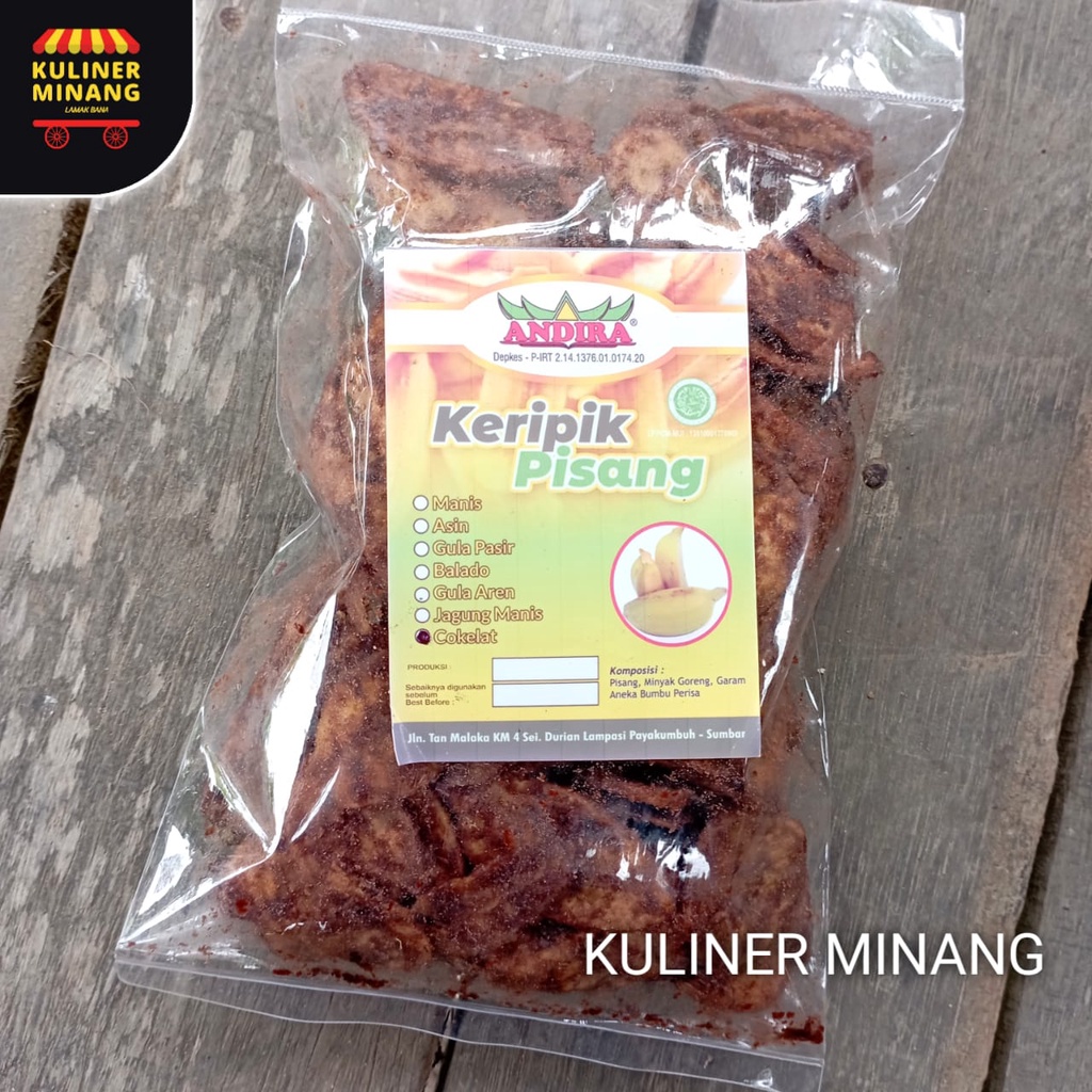 Jual Keripik Pisang Coklat (Extra Kertas packing) Oleh Oleh Cemilan ...