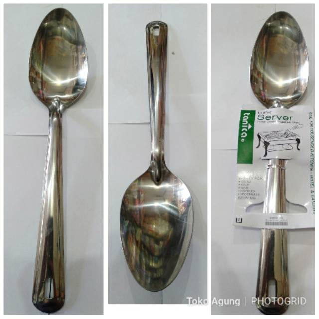 Jual Sendok Stainles/Buffet Server Tanica | Shopee Indonesia