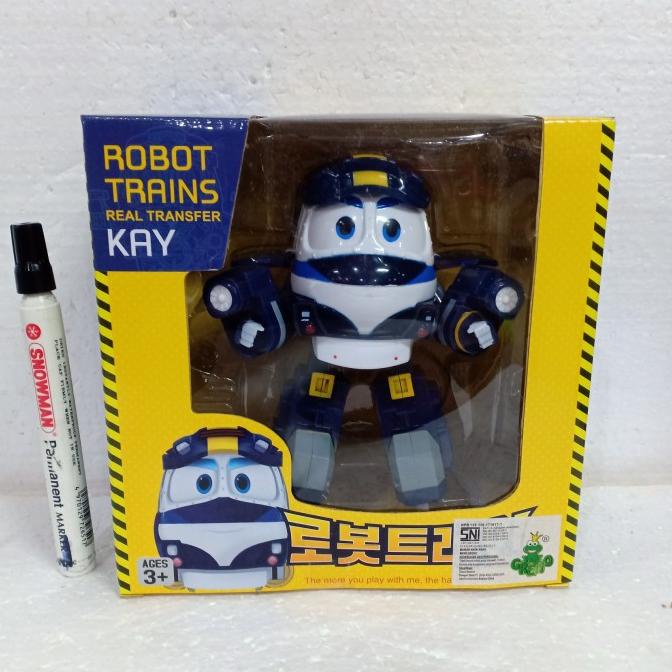 Jual Robot Trains Real Transfer Kay Warna Biru | Shopee Indonesia