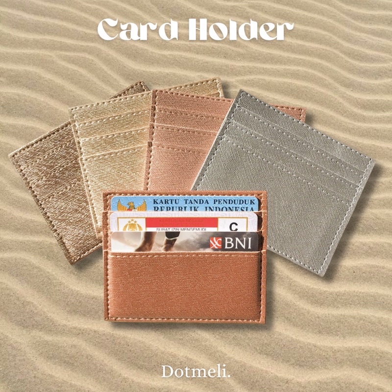 Jual Card Holder / Dompet Kartu Premium BUY 3 GET 1 FREE | Shopee Indonesia