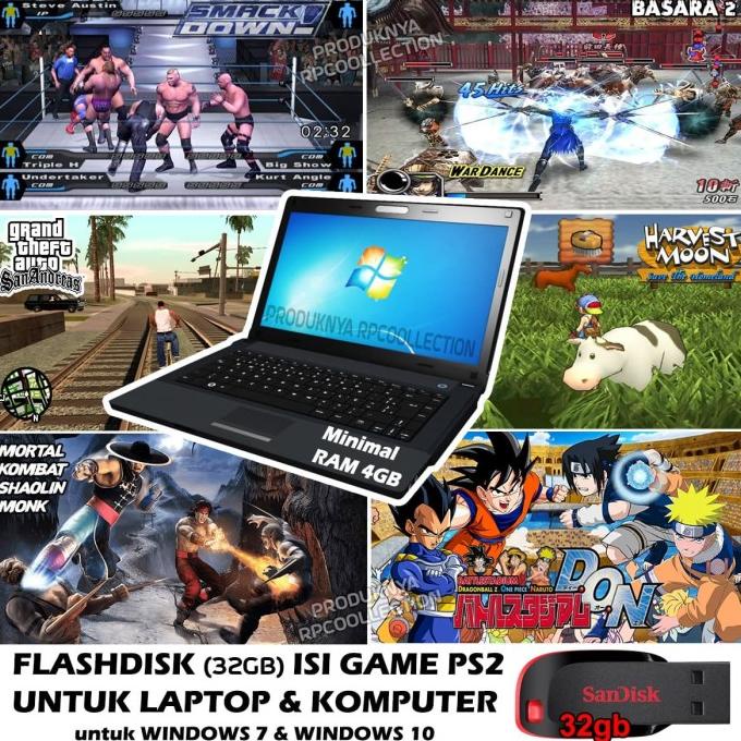 Jual BISA COD Untuk LAPTOP dan PC - Flashdisk isi GAME PS2 Flashdisk ...