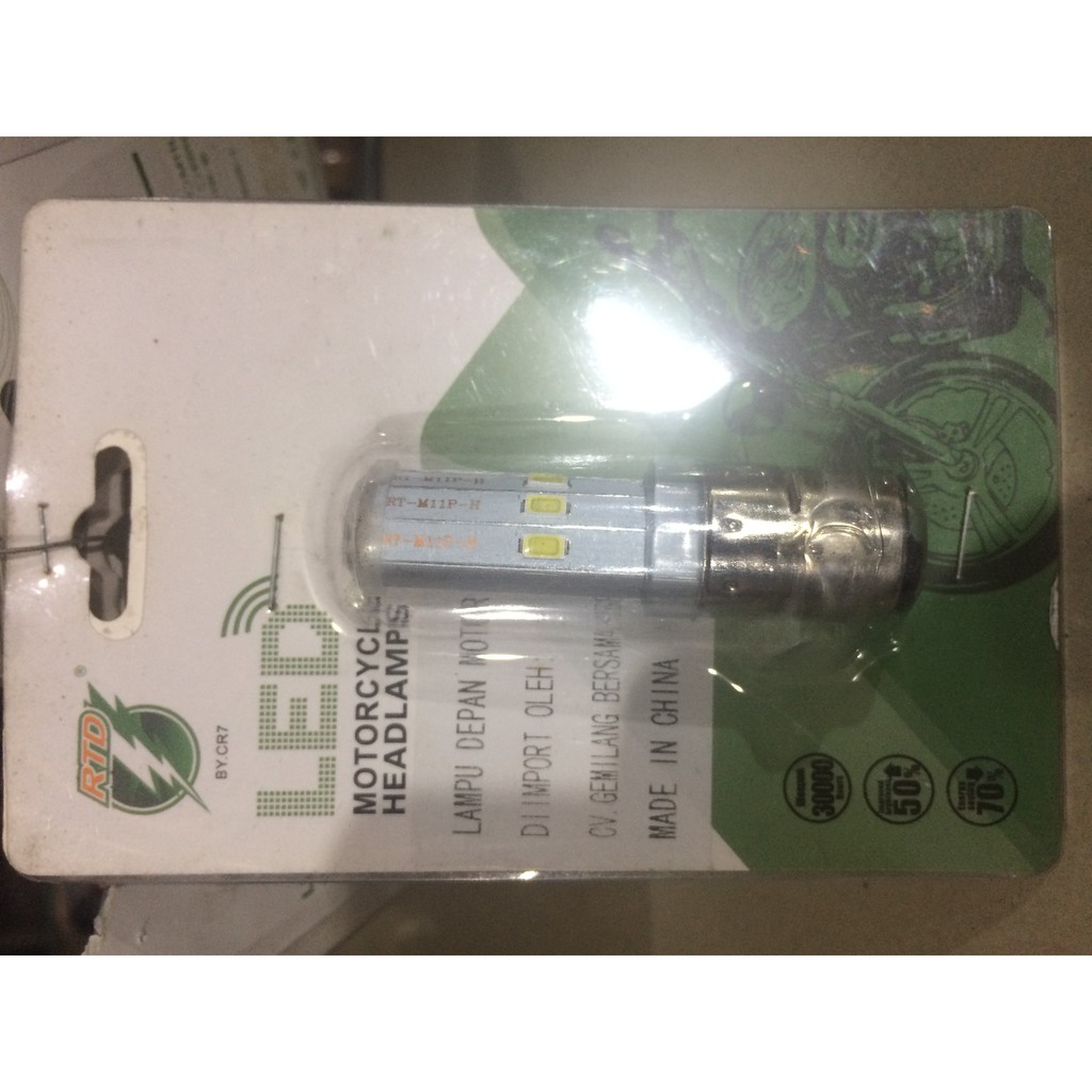 Jual Lampu Led Motor vespa thunder S2 RTD M11P 6 Sisi Original RTD ...