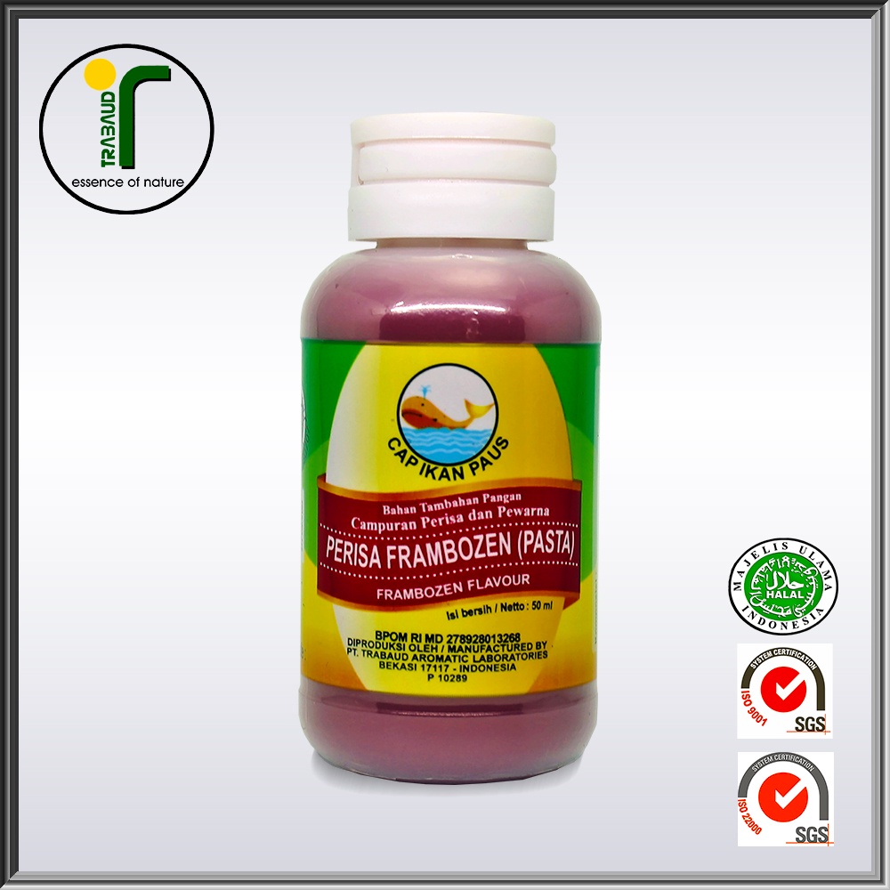 Jual Perisa Frambozen Pasta Raspberry Flavor 50 ML Cap Ikan Paus ...