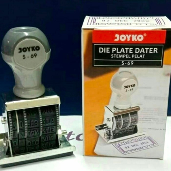 Jual Stempel Received Dan Tanggal JOYKO | Shopee Indonesia