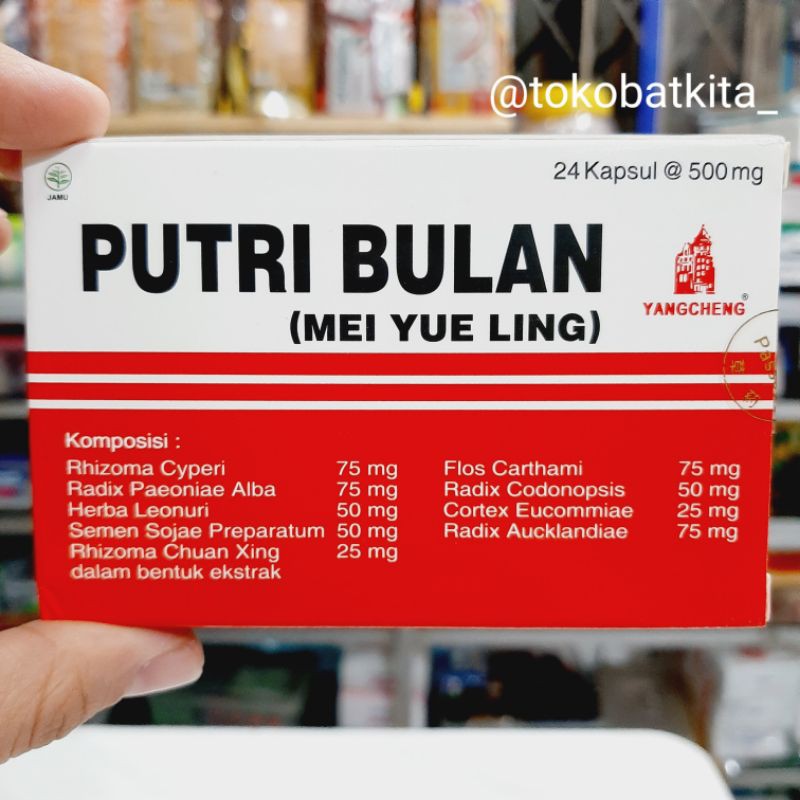 Jual [24 KAPSUL] PUTRI BULAN / NYERI HAID MELANCARKAN MENS / SAKIT ...