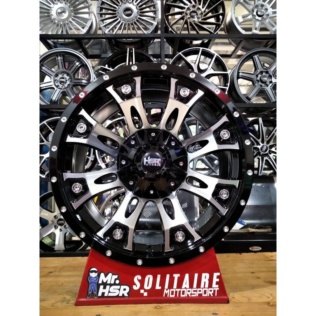 Jual MODEL VELG TERBARU HAGE UNTUK Dmax Fortuner Panther HSR R17X9 ET10 ...