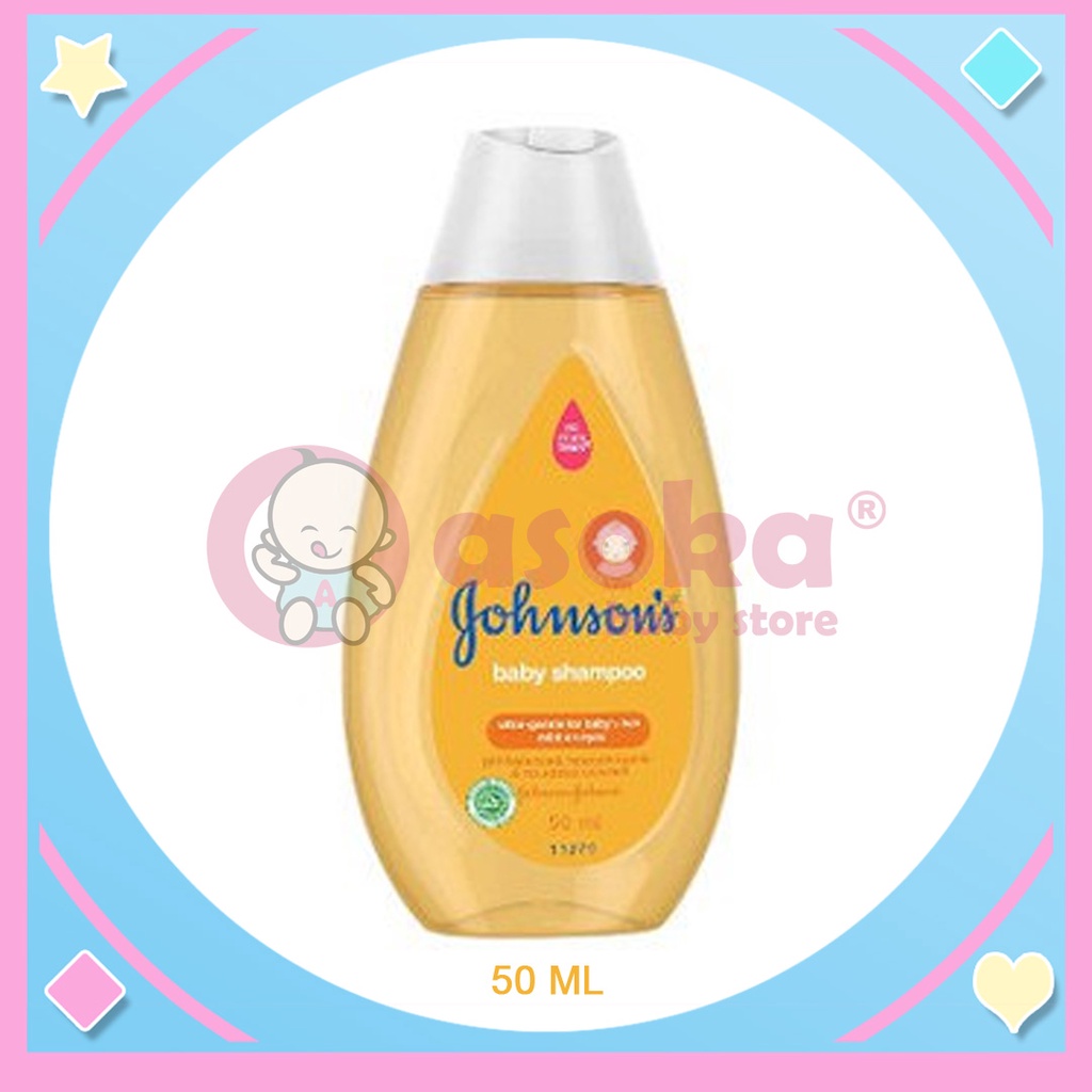 Jual Johnson's Gold Baby Shampoo - Shampo Bayi 50ml / 200ml ASOKA | Shopee Indonesia
