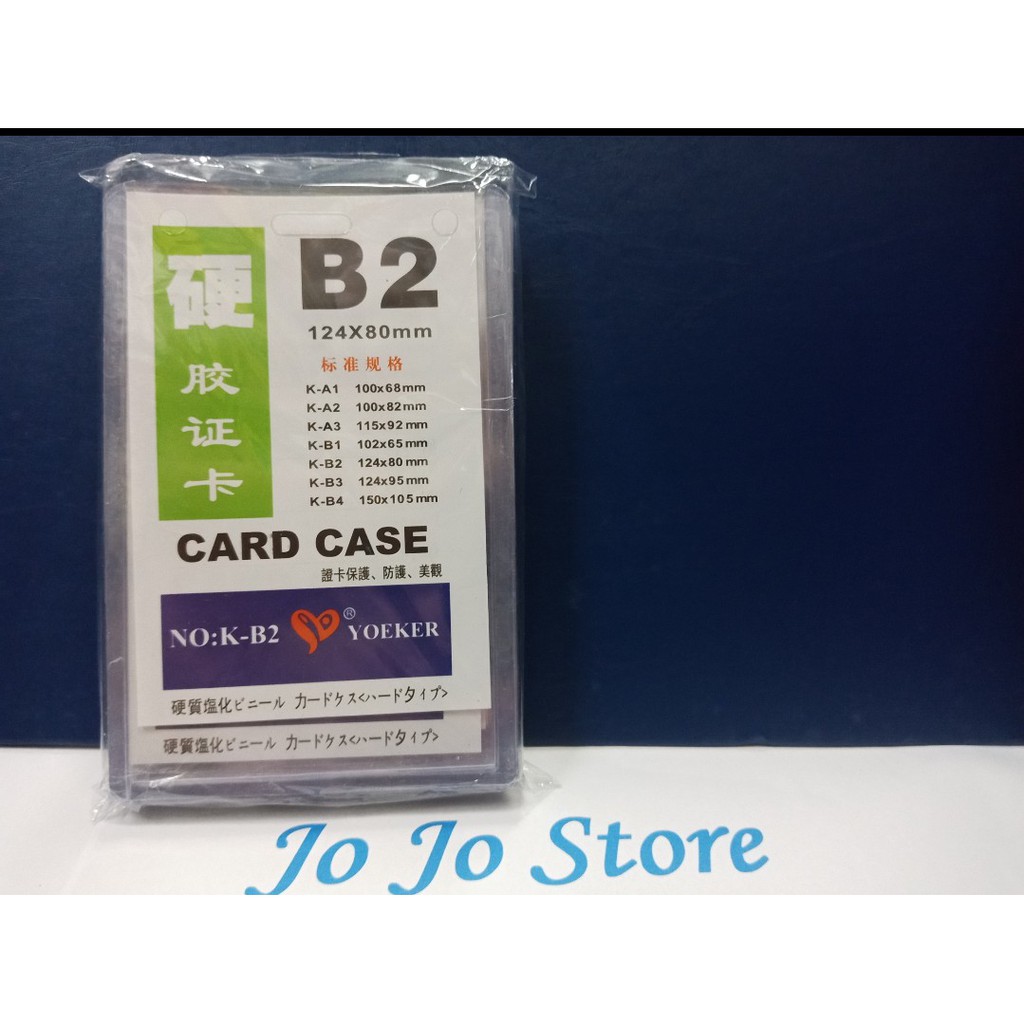 Jual Plastik ID Card B2/Card Case B2 | Shopee Indonesia