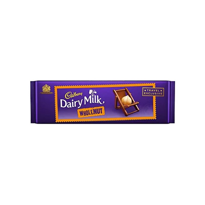 Jual Cadbury DAIRY MILK Wholenut 300 gram | Shopee Indonesia
