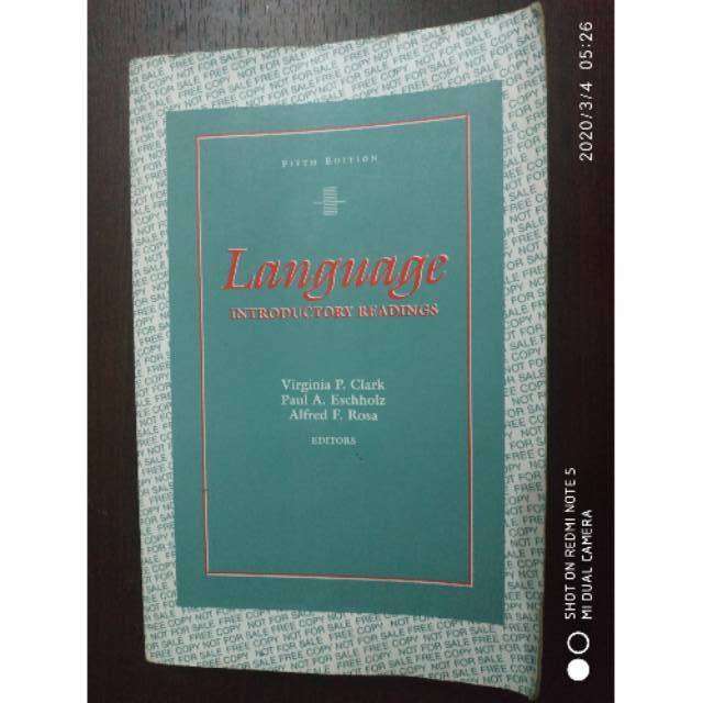 Jual LANGUAGE : Introductory Readings | Shopee Indonesia