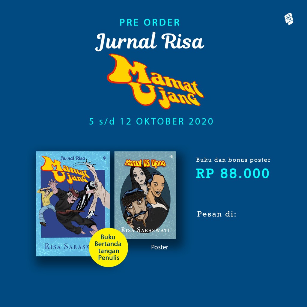 Jual Buku Jurnal Risa: Mamat vs Ujang - Risa Sarawati | Shopee Indonesia