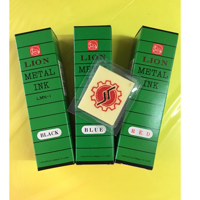 Jual Tinta Lion Metal Ink | Shopee Indonesia