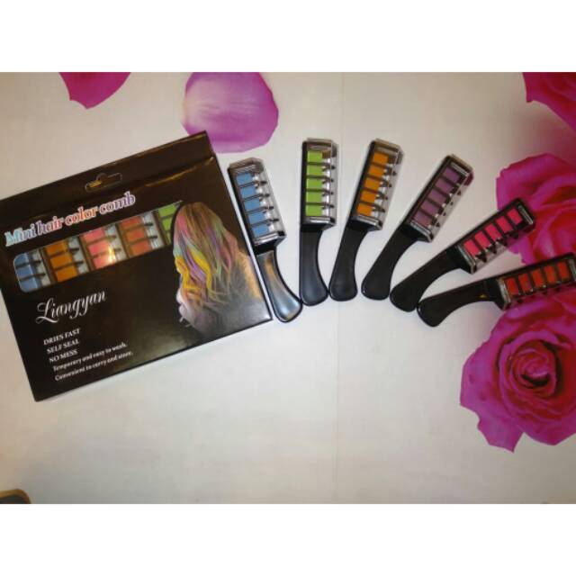 Jual Sisir warna (mini hair color comb) | Shopee Indonesia