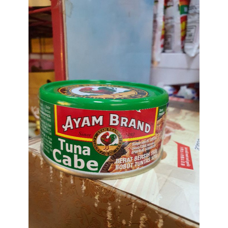 Jual AYAM BRAND Tuna Cabe 160gr | Shopee Indonesia