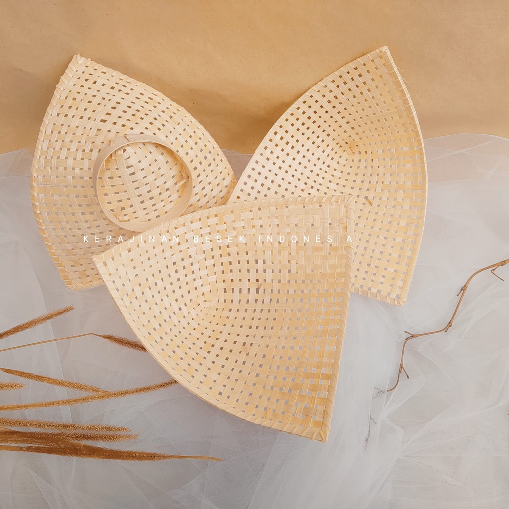 Jual PINCUK BERKAKI // Piring pincuk// Piring pecel // Piring ...