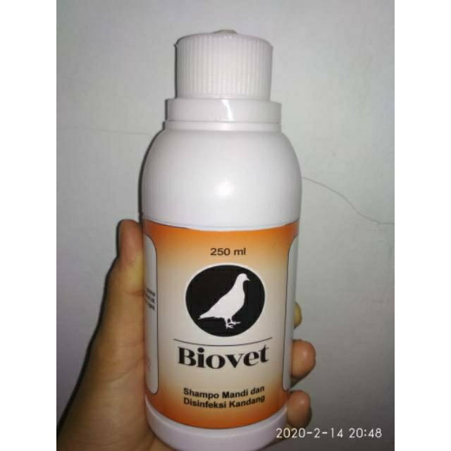 Jual BIOVET Vitarest Shampoo/Sampo/Shampo Merpati dan Desinfeksi ...